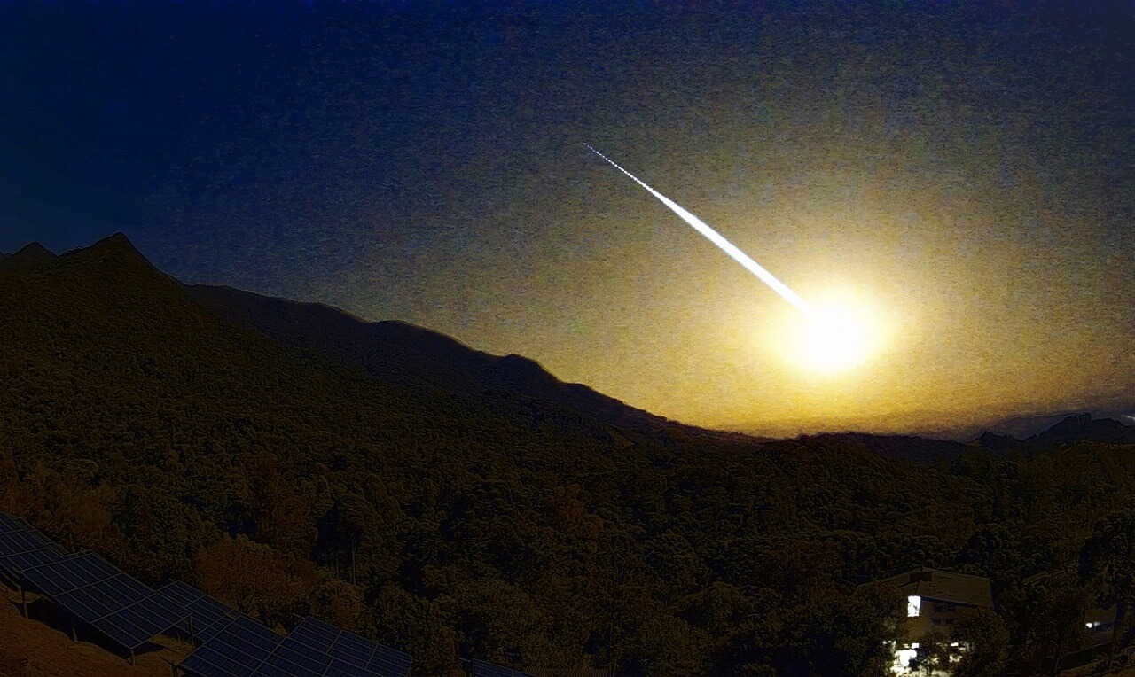 Super bólido explode no céu, ilumina dezenas de cidades e bate recorde ...