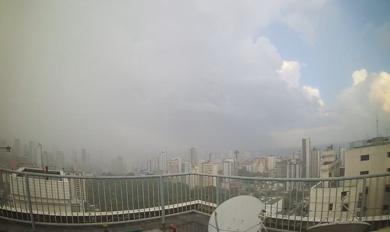 Passagem de chuva intensa e ventania em Belém/PA, veja o vídeo ...